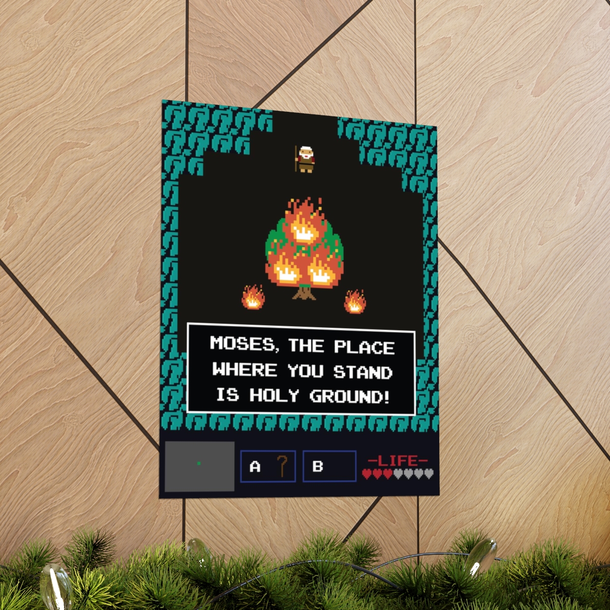Legendary Moses and the Burning Bush Poster