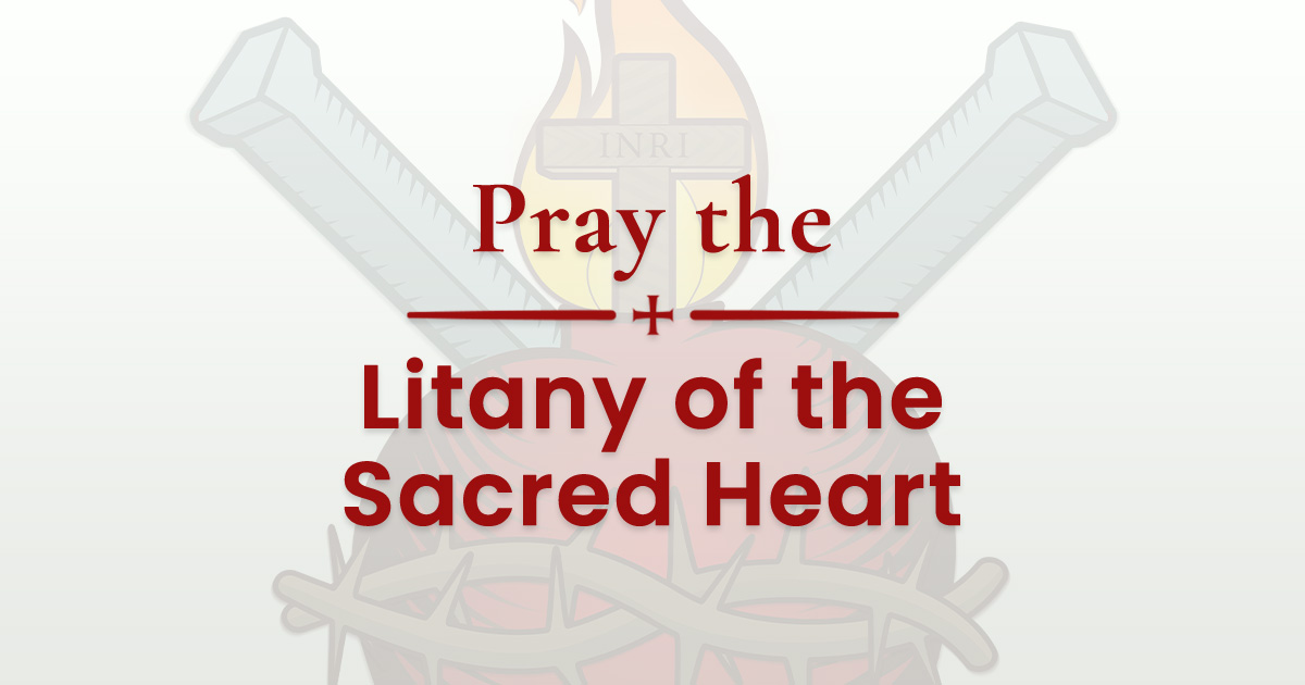 Litany of the Sacred Heart - Beneath the Broom Tree